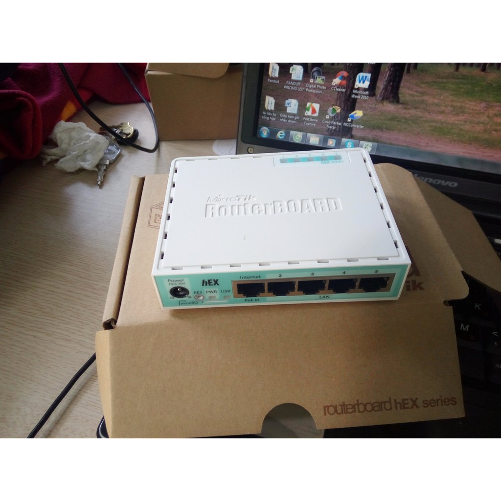 Router Mikrotik hEX RB750Gr3 - Tin Học Star Tin Học Star