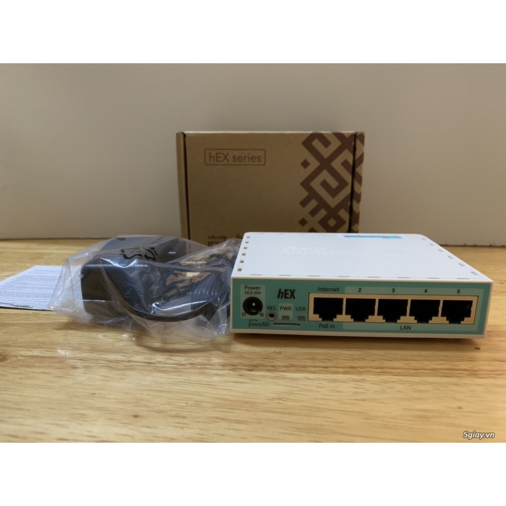 Router Mikrotik hEX RB750Gr3 - Tin Học Star Tin Học Star