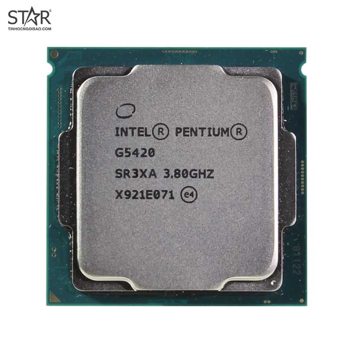 CPU Intel Pentium G5420 (3.80GHz, 4M, 2 Cores 4 Threads) Box Công Ty - Tin Học Star Tin Học Star