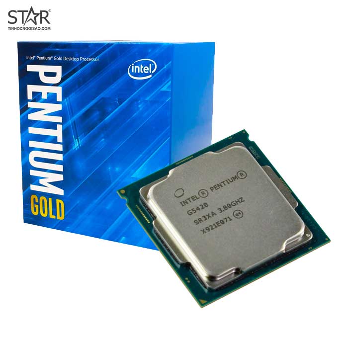 CPU Intel Pentium G5420 (3.80GHz, 4M, 2 Cores 4 Threads) Box Công Ty - Tin Học Star Tin Học Star
