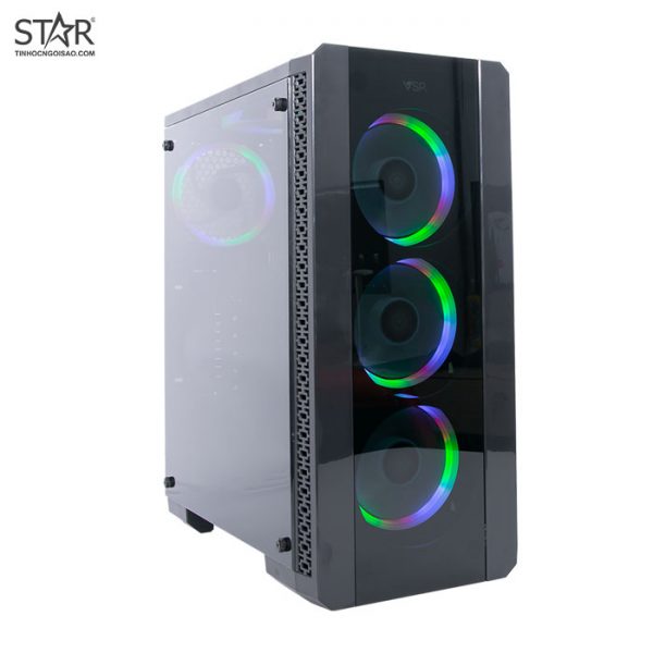 Thùng máy Case Vision Game B15 (No Fan) - Tin Học Star Tin Học Star