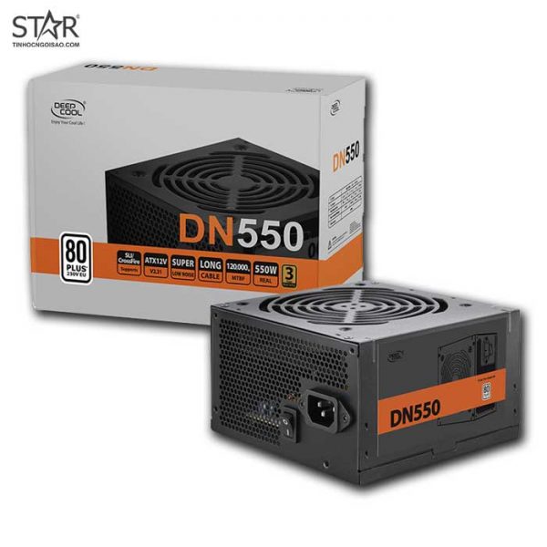 Nguồn Deepcool DN550 550W 80 Plus White (DP-230EU-DN550) - Tin Học Star Tin Học Star