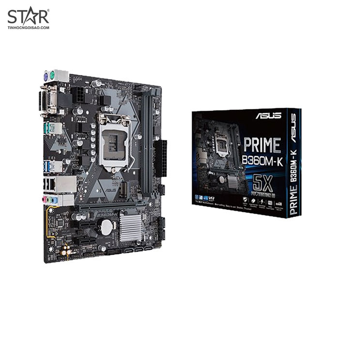 Mainboard Asus B365M-K Prime - Tin Học Star Tin Học Star