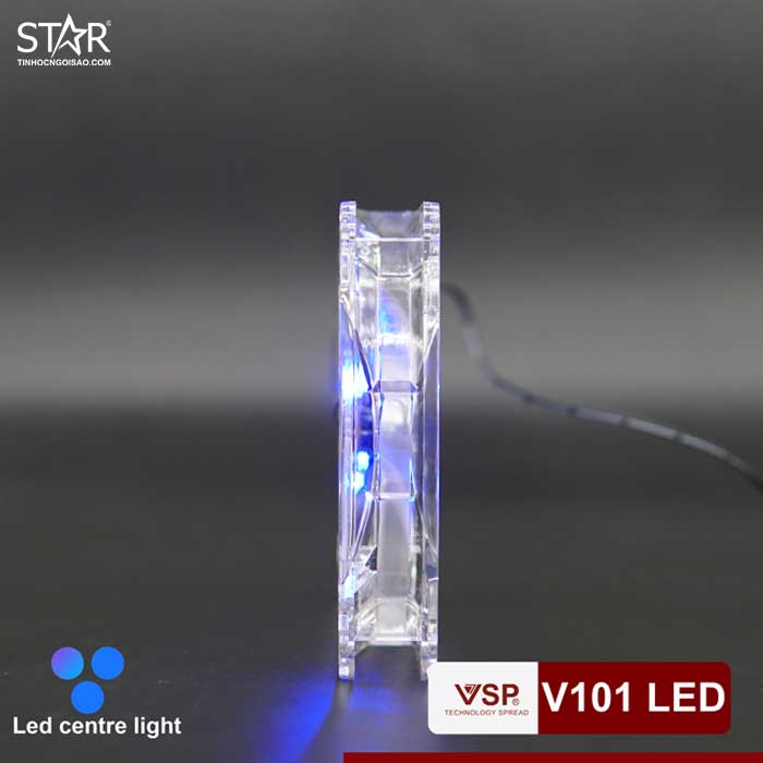 Fan Case VSP V-101 Led 12cm - Tin Học Star Tin Học Star