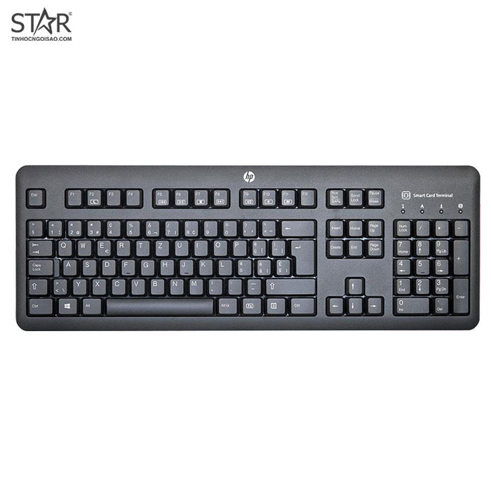 Bàn Phím Văn Phòng HP SK-2027 Chính Hãng (Đen) - Tin Học Star Tin Học Star